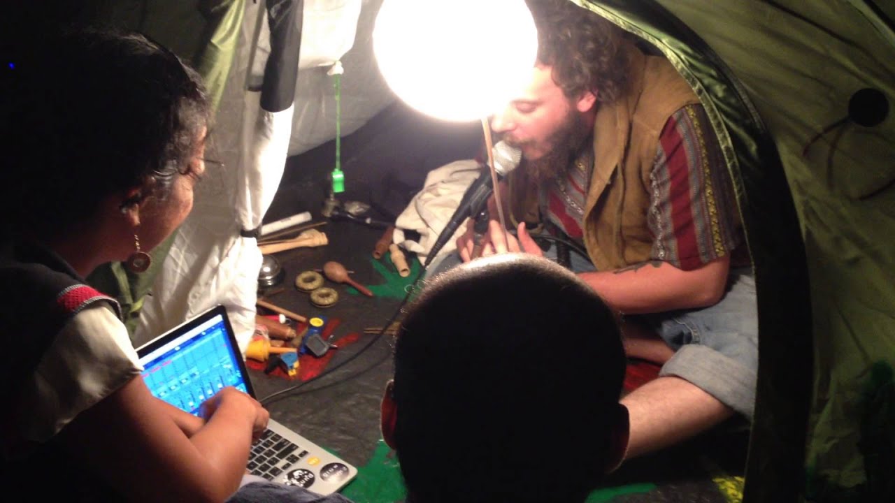 Blackout 2014 - Alec Schachner: Sonic Tent as Performance Cell - YouTube