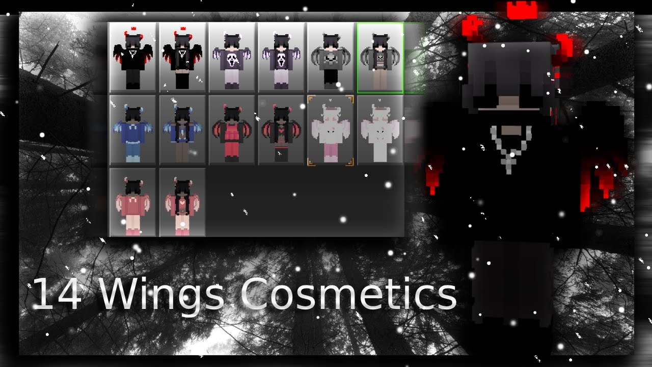 14+ Bedrock Matching Skins With Wings (Working On IOS) - YouTube