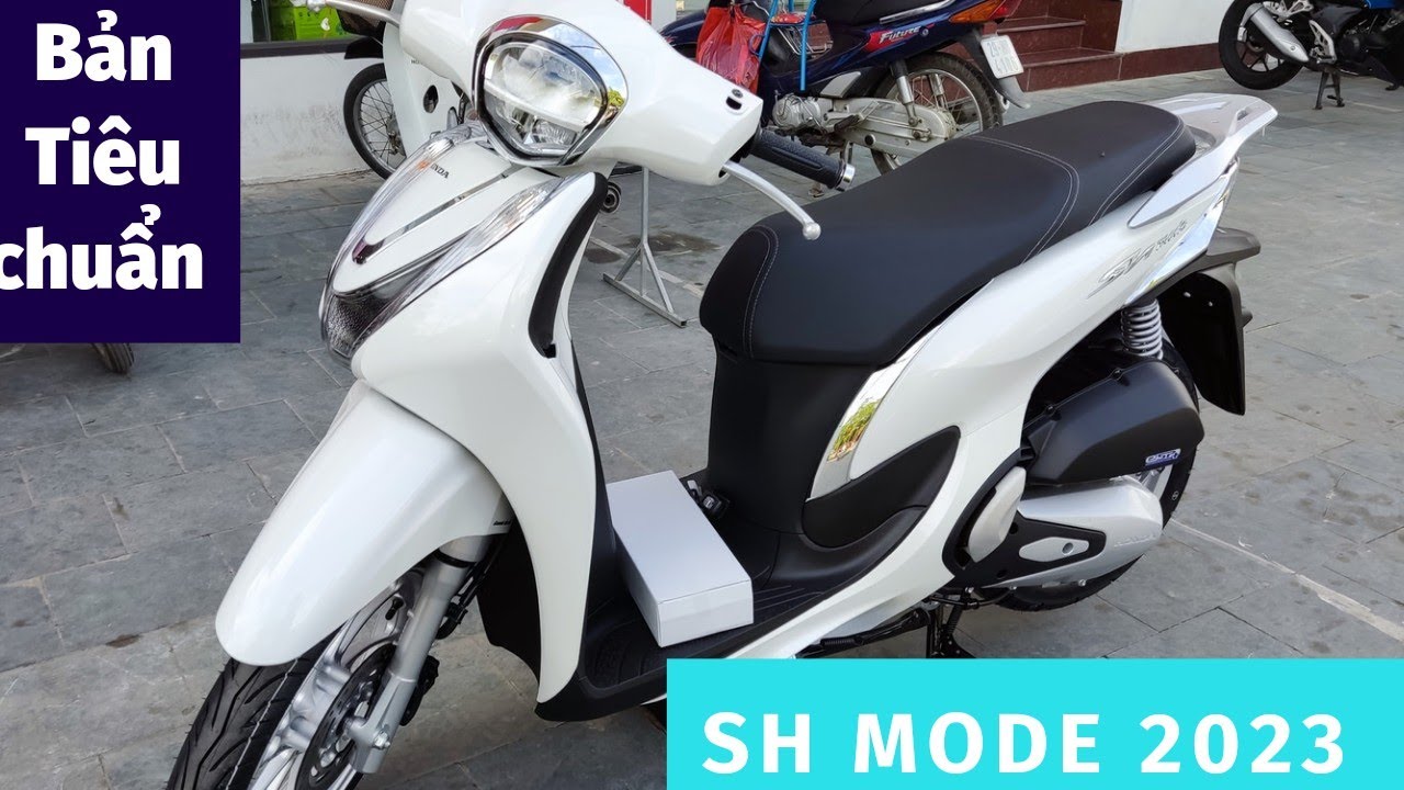 Honda Sh mode 2023. Sh mode mới nhất phiên bản tiêu chuẩn màu trâng. Sh ...