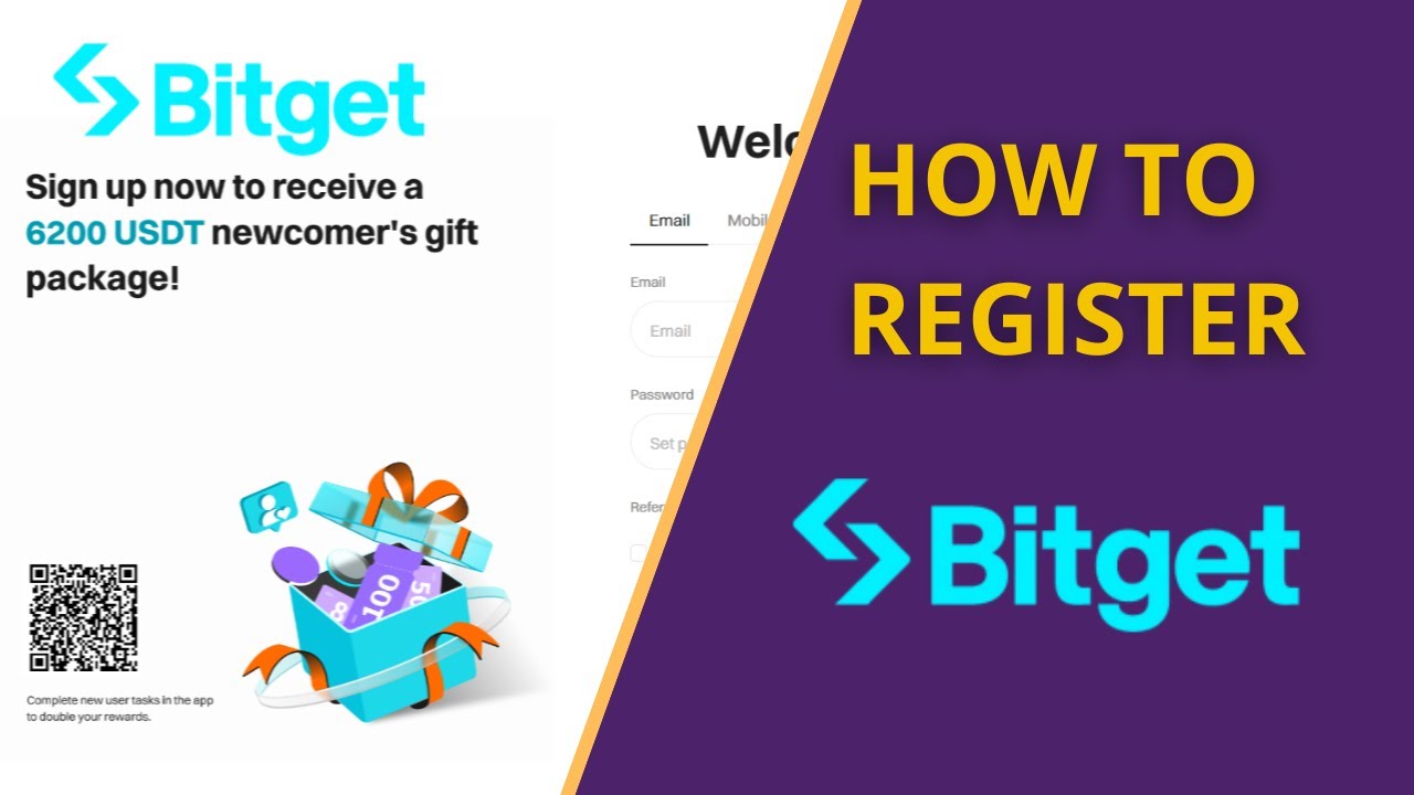 How to Register for Bitget (The EASIEST Way) - YouTube