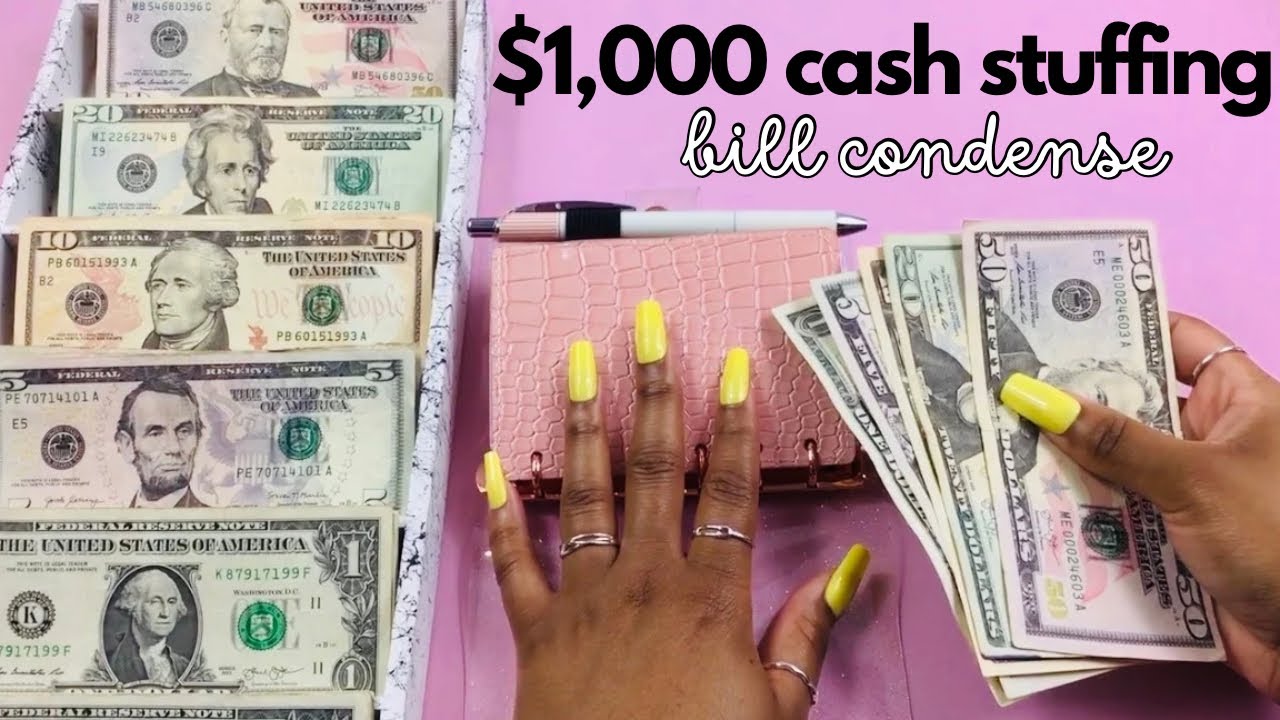 LOW CASH ENVELOPE STUFFING 2024 | Paycheck Cash Stuffing | SAVINGS ...