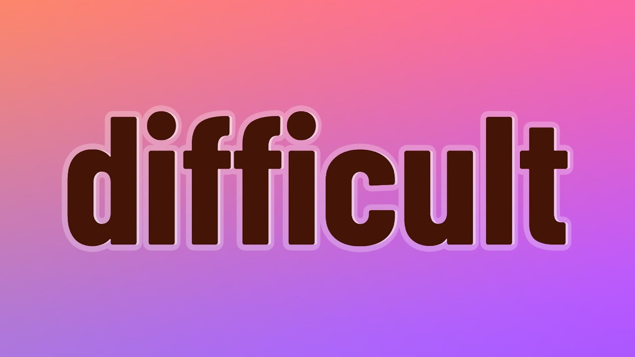 Difficult - 137 English Vocabulary Flashcards - YouTube