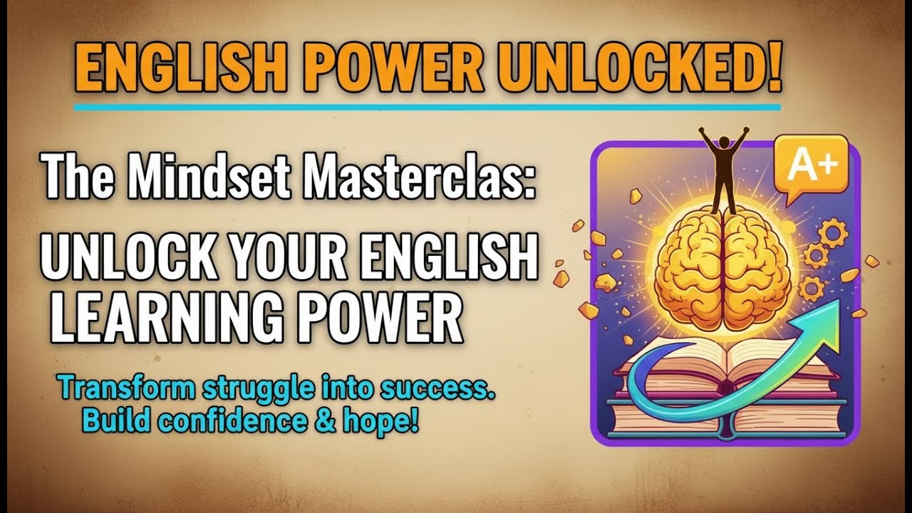 The Mindset Masterclass: Unlock Your Englis ... | Improve Your English ...