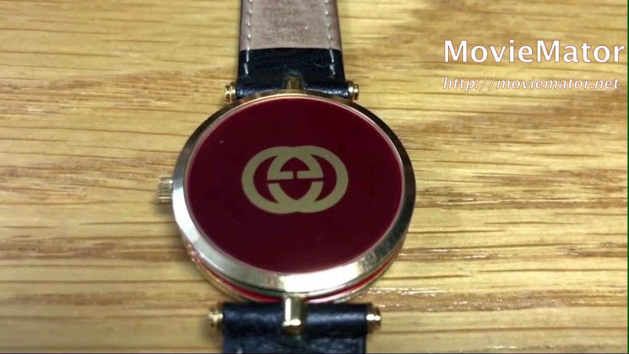 GUCCI - ITALY watch Giá 5tr (5 Miln vnd) Tel: 0938623188 Mr.JD - YouTube