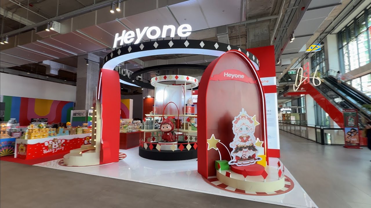 Heyone Pop-up Store ที่ห้าง EmSphere กรุงเทพ #heyone #blindbox - YouTube