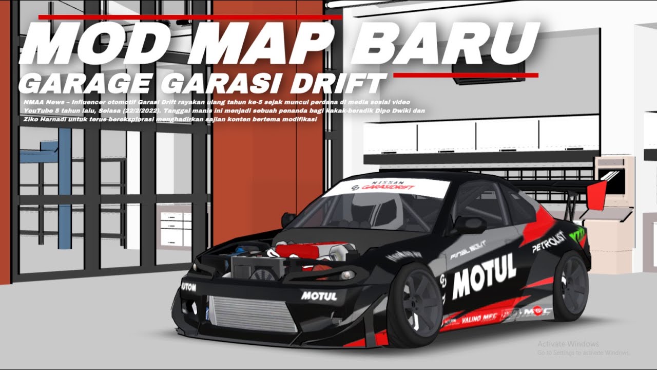 MOD MAP GARASI DRIFT TERBARU FR LEGENDS V0.3.3.1 by @Rakaa7 - YouTube