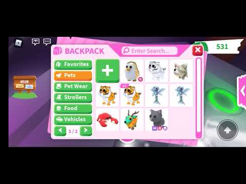 making a neon ride merhorse w/ roxie | adopt me - YouTube