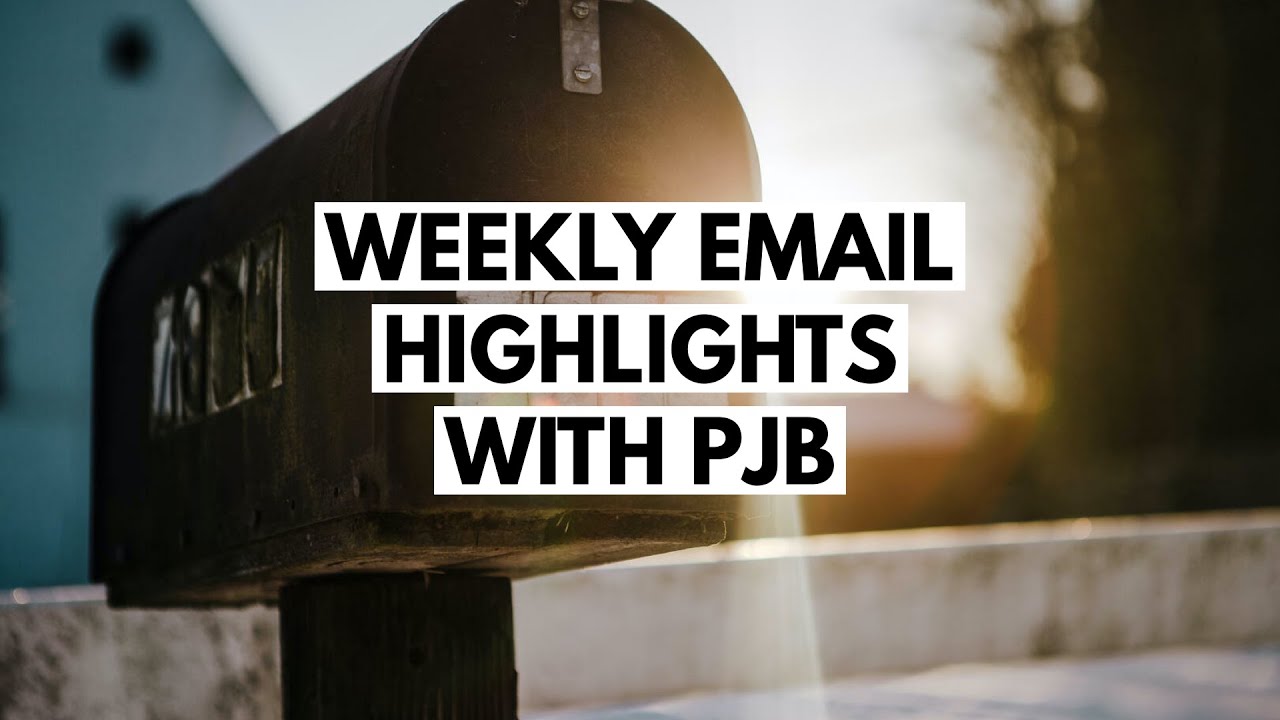 Weekly Email Highlights June 22nd, 2020 - YouTube
