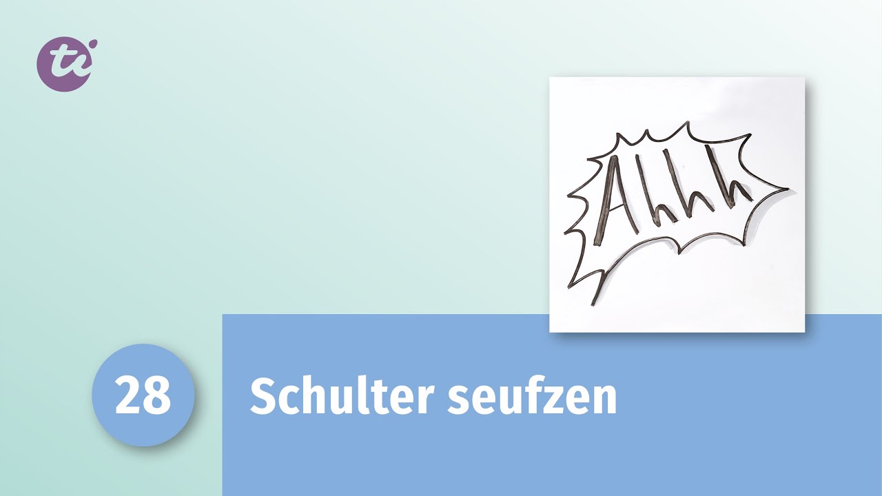 Schulter seufzen - löst mentale und körperliche Spannung - YouTube