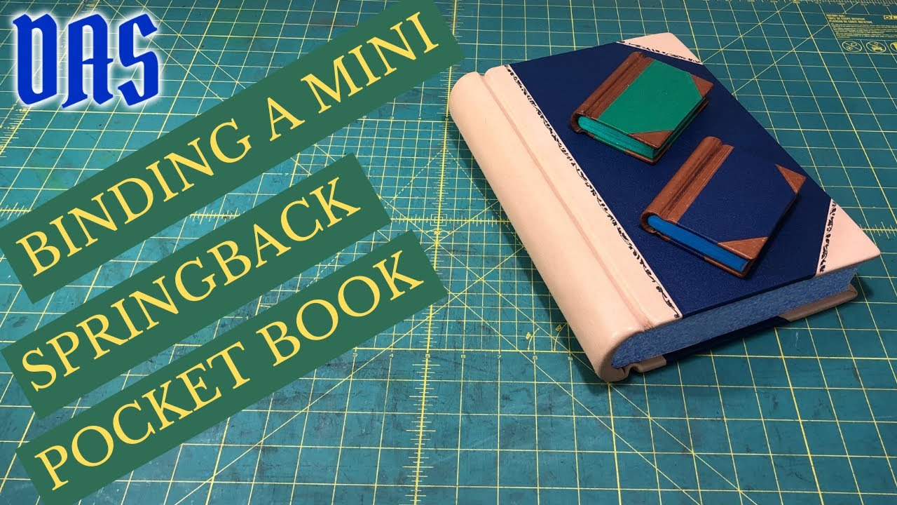 Binding a Little Springback Pocket Notebook Part 2 // Adventures in ...