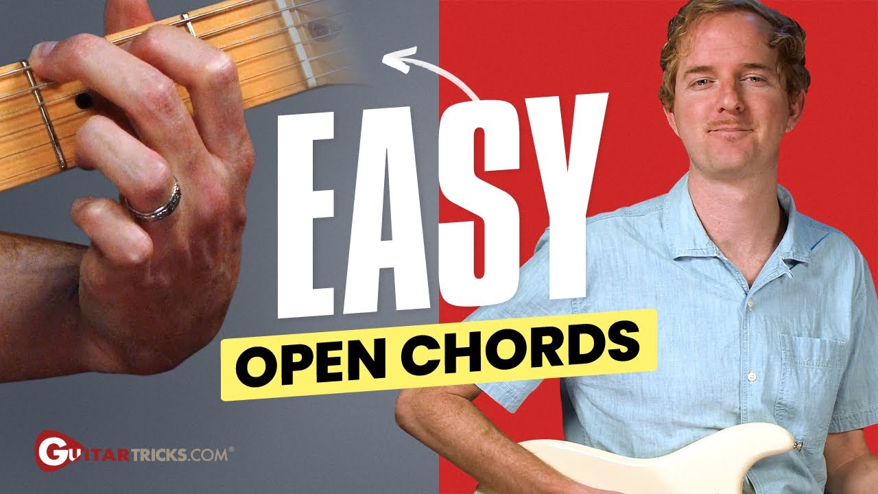 Open chords are the BEST way to get started on guitar - YouTube