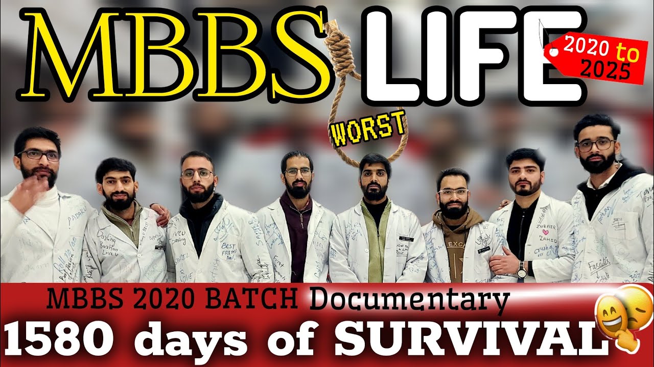 MBBS life is Worst ?, 1580 days of Surviving MBBS 😑 || GMC Doda - YouTube