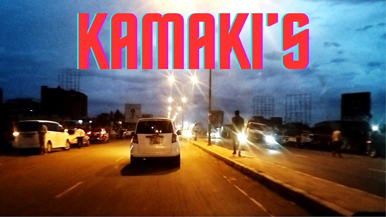 Eastern By Pass Drive at Night from China Square Thika Road, through ...