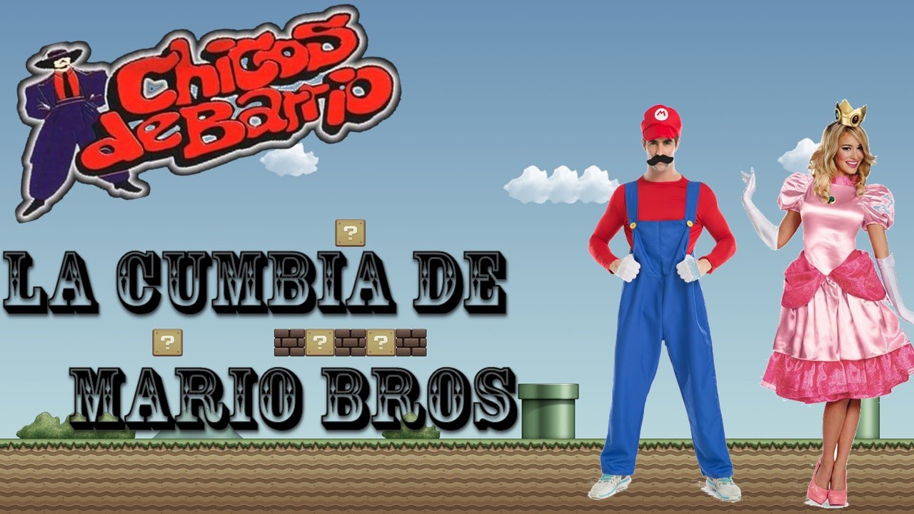 La Cumbia de Mario Bros Los Chicos del Barrio - YouTube
