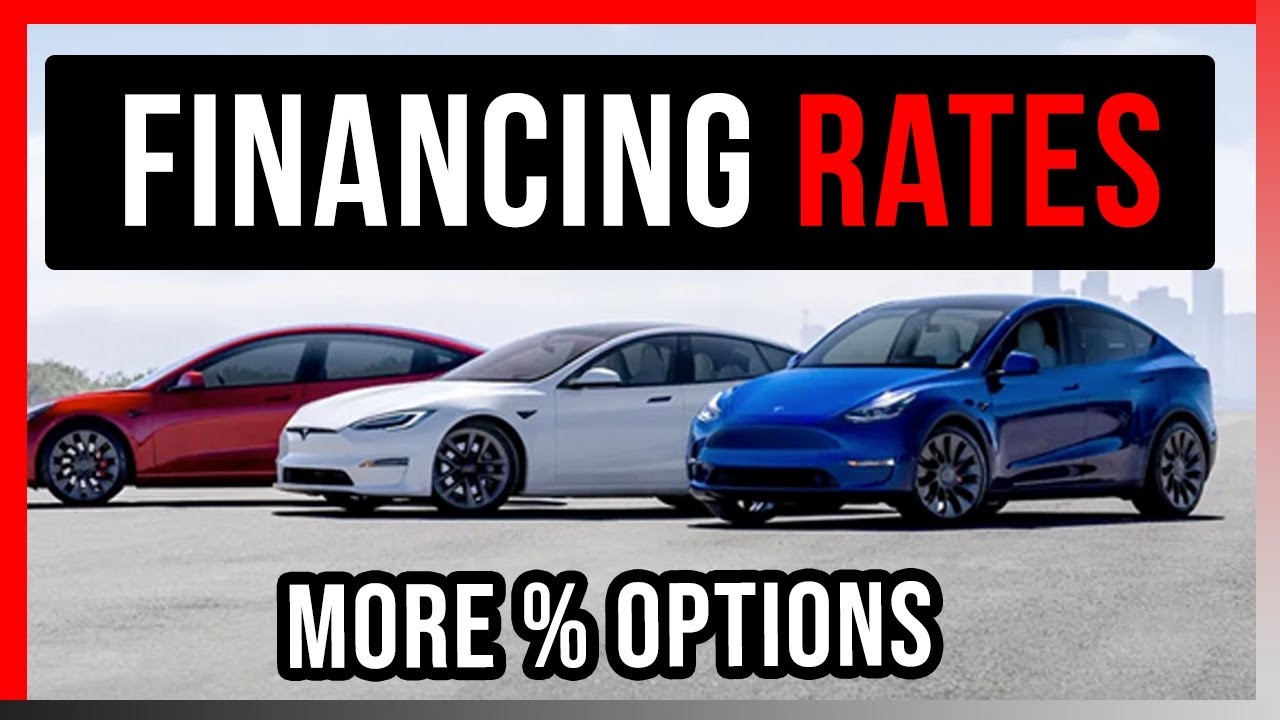 ️NEW Tesla Financing Rates Posted on Website - YouTube