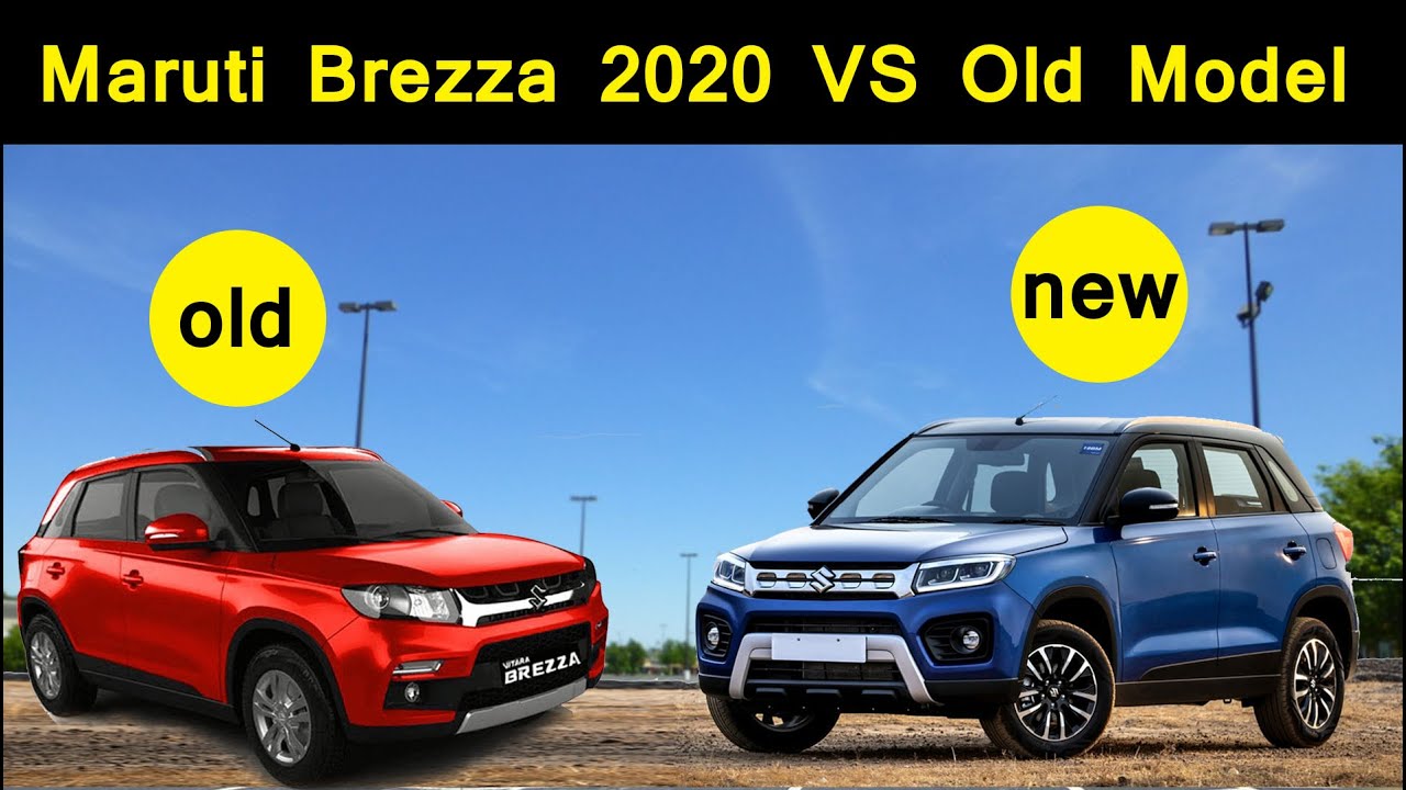Comparison: Maruti Brezza 2020 VS old model - YouTube