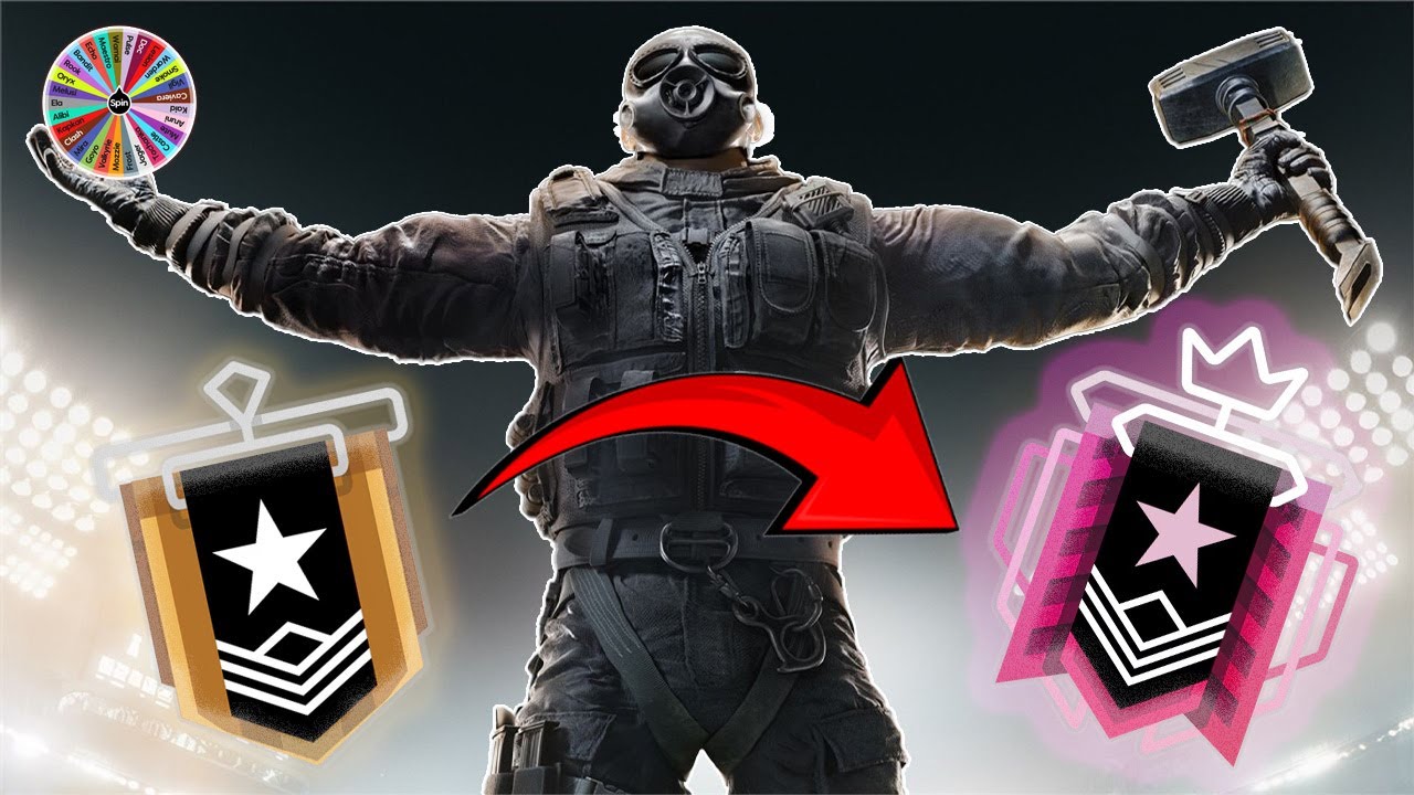 Bronze to Champion but I CAN'T Pick my Operator! | Wheel of Rainbow Six ...