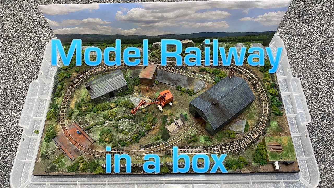SOLD! oo9 Model Railway in a Box/Case. Light and Sound. (August 2024 ...