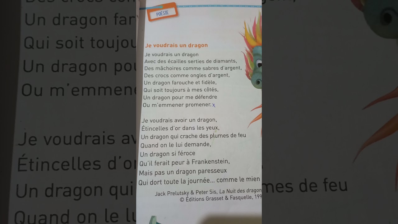 je voudrais un dragon 🐉🐲 Imrane nadifi - YouTube