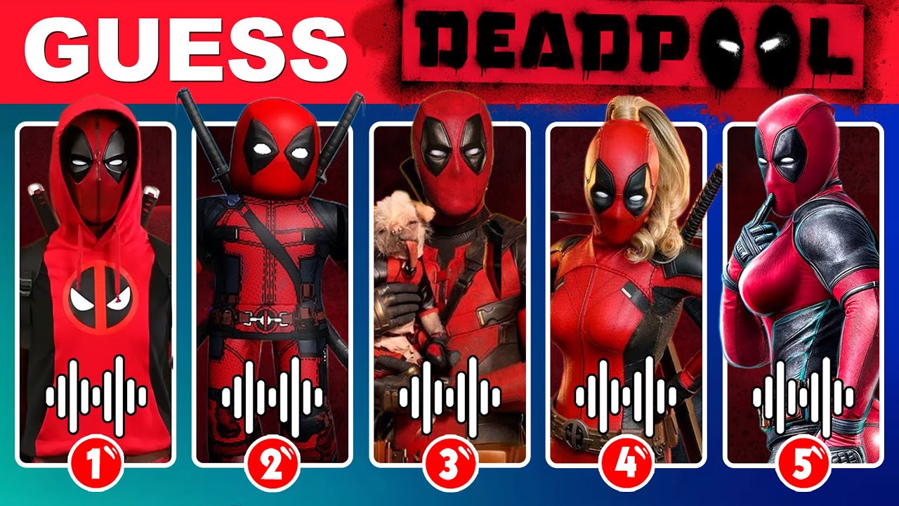 Guess Deadpool Dance And Song by Their Voice (P4) ~ All Deadpool ...