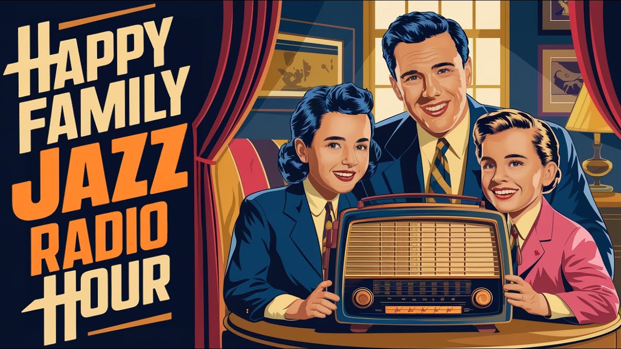 Gather Around: 1940's Jazz Radio for Happy Family Moments - YouTube