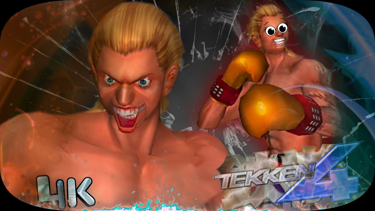 Steve ( Fury ) Tekken 4 Remastered UHD 4K 60 FPS - YouTube
