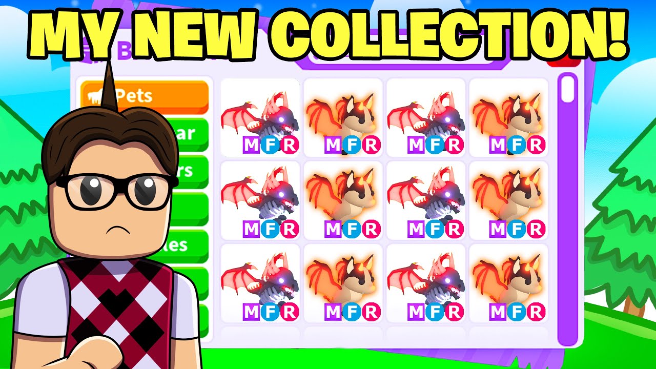 Starting A NEW MEGA PET COLLECTION In Adopt me - YouTube