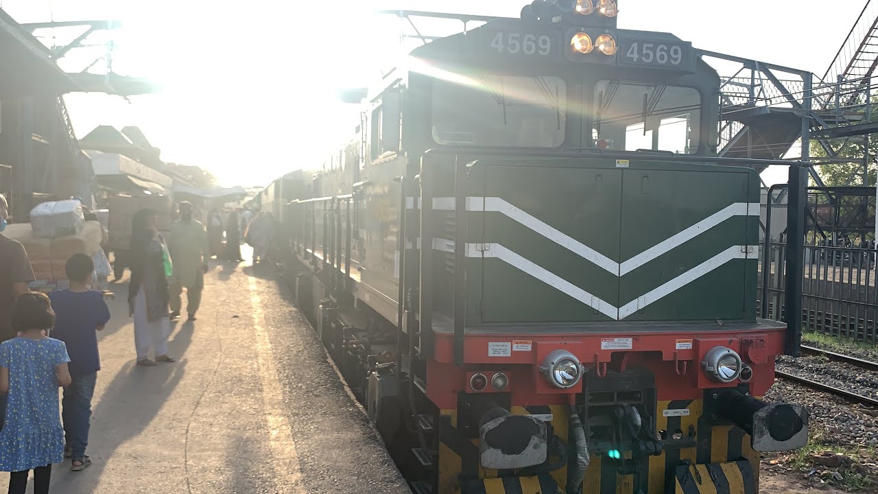 Islamabad to Lahore - By Train | Islamabad Express | Mohib Seenharo ...