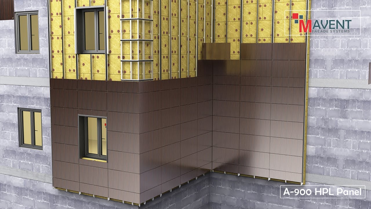 MAVENT FACADE SYSTEM - A-900 HPL - YouTube