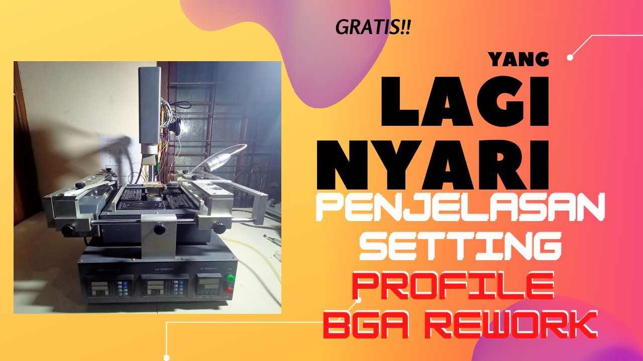 CARA MENGGUNAKAN BGA REWORK STATION|REBALL CHIPSET - YouTube