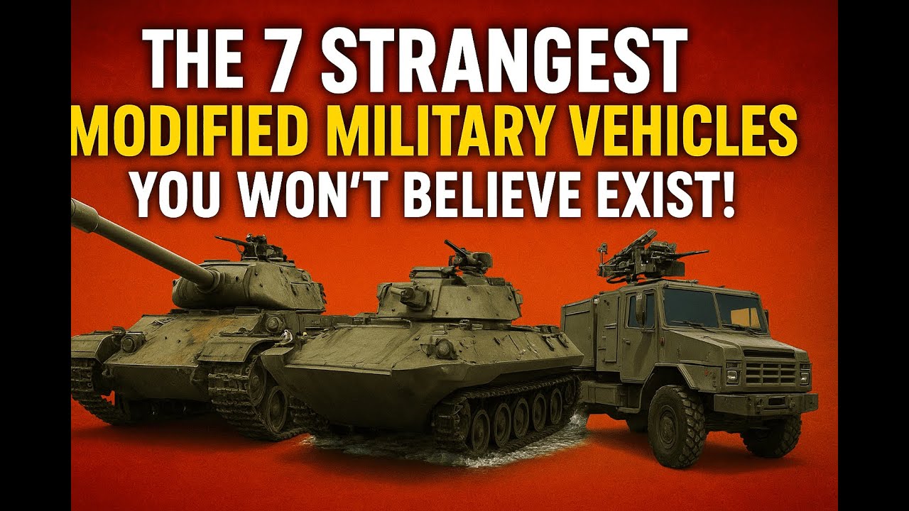 The 7 Strangest Modified Military Vehicles You Won’t Believe Exist ...