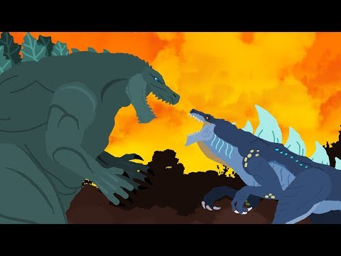 Godzilla Earth vs Zilla Jr | Monster Fights | DinoMania