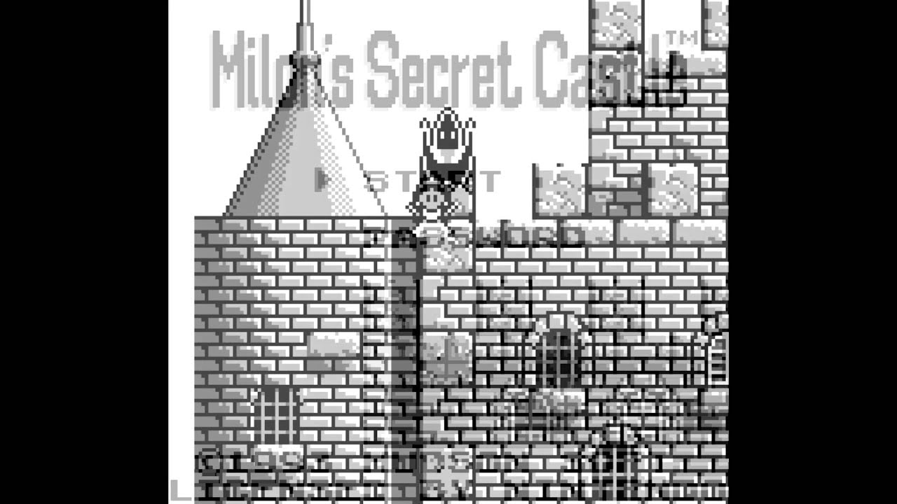Milon's Secret Castle (Game Boy) Music - Intro - YouTube