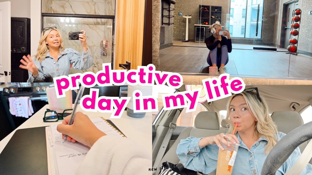 PRODUCTIVE VLOG: moving update, post-grad update a year later, DUNKIN ...