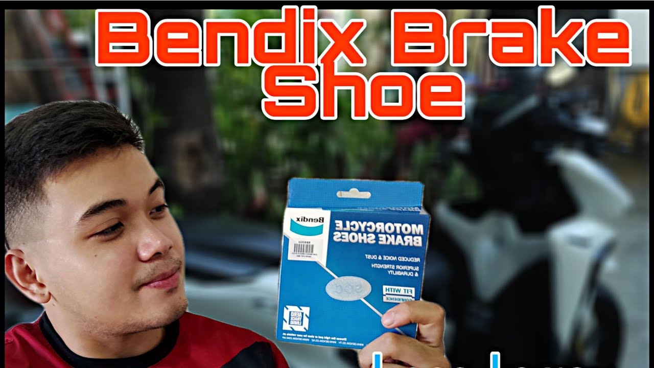 Bendix Brake Shoe on Honda Click | Brake Shoe Review - YouTube