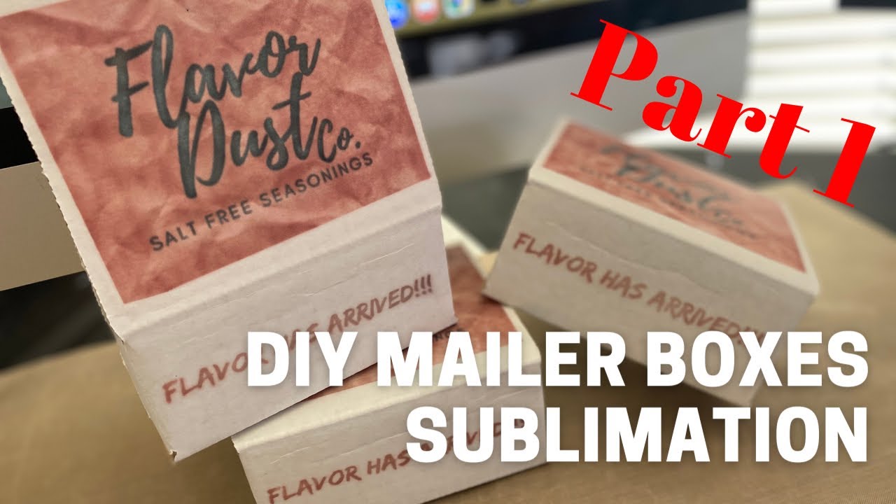 Part 1 DIY Mailers |Sublimation- The Design | How to make your own ...