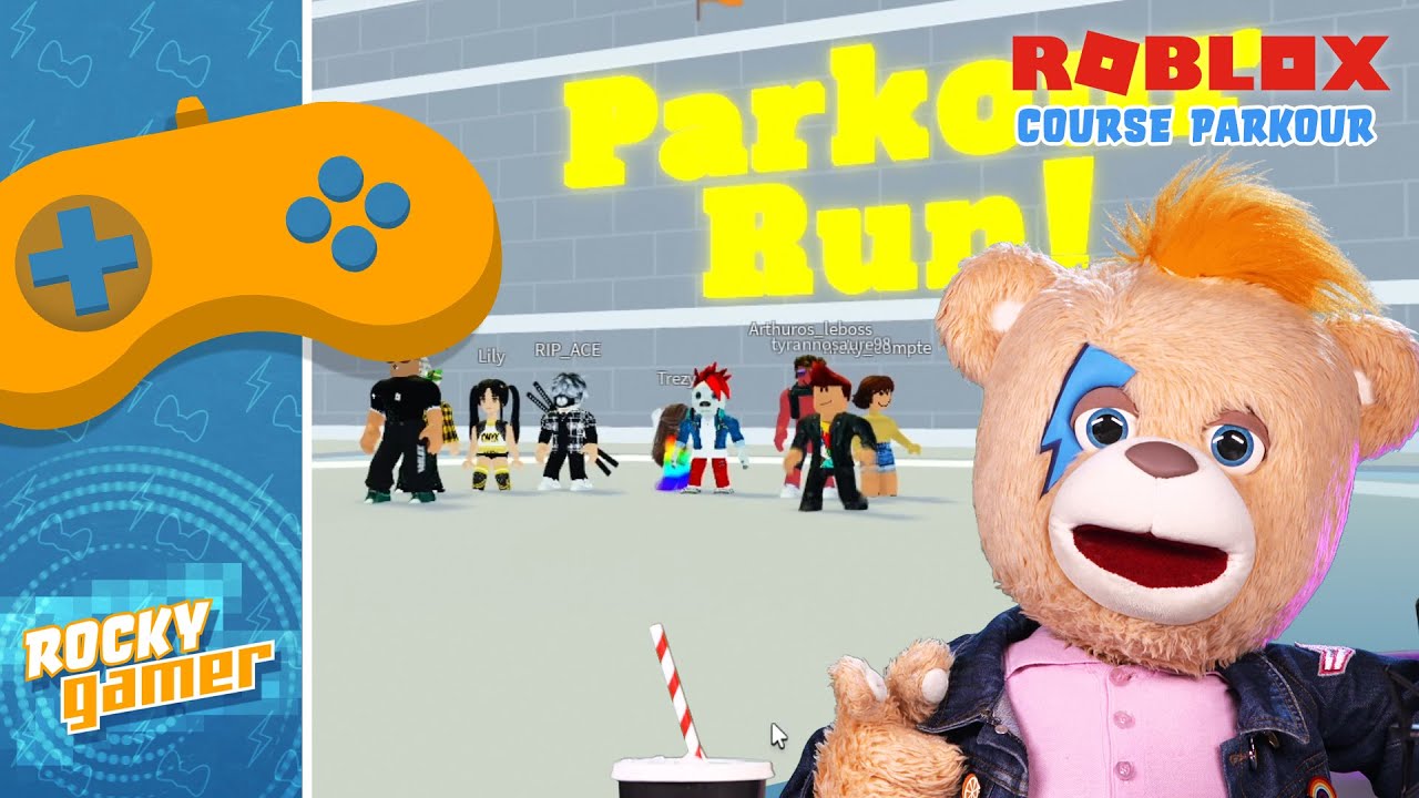 Rocky joue sur ROBLOX à "COURSE PARKOUR" avec les Amigos 🏃‍♂️ - Rocky ...