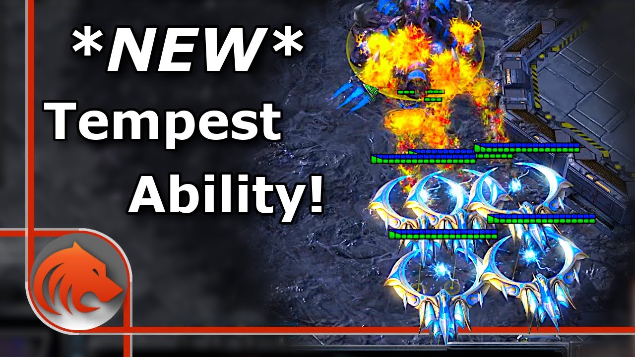StarCraft 2: Testing the *NEW* Tempest Upgrade! - YouTube