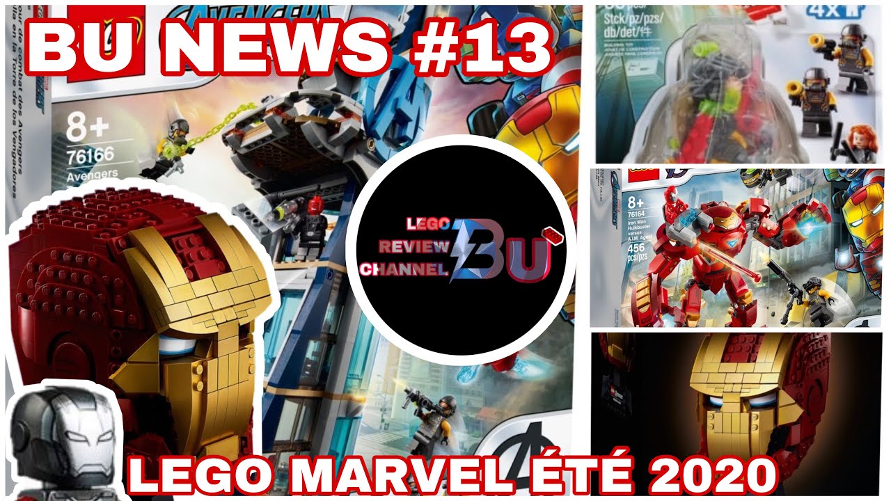 LEGO NEWS - LEGO MARVEL SUMMER 2020 [LA VAGUE COMPLÈTE] - YouTube