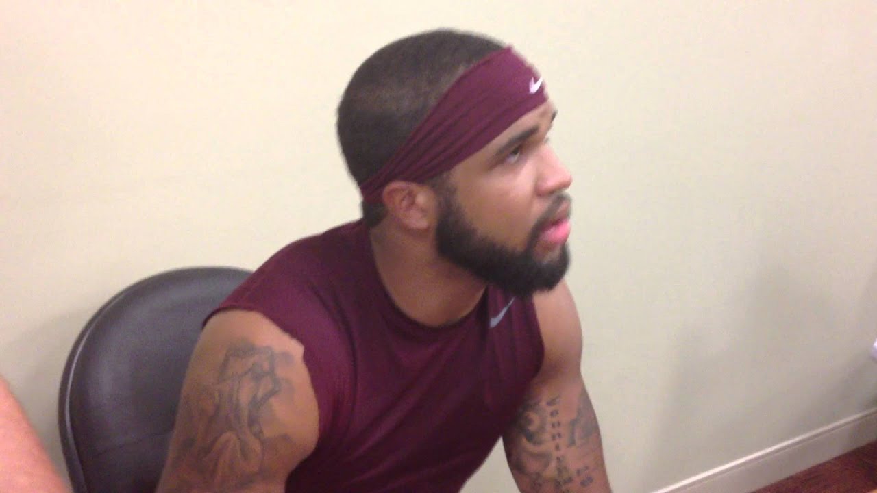 D.J. Coles post-scrimmage, August 25 - YouTube