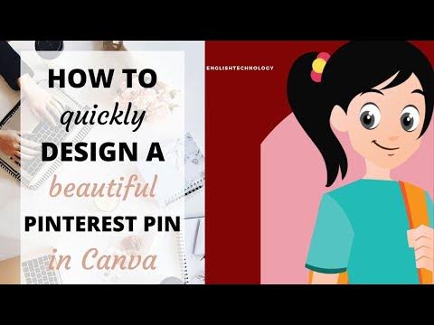 How to Create Pinterest Pins using Canva | Pinterest Image Design ...