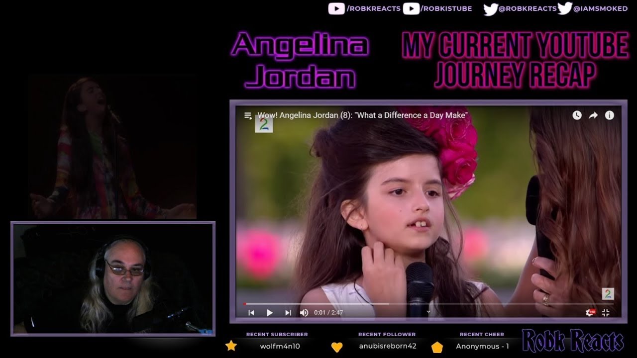 Live Stream Playback - Angelina Jordan - My You Tube Angelina Recap how ...