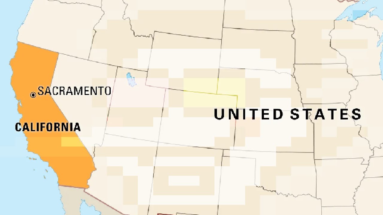california in 1997 - YouTube