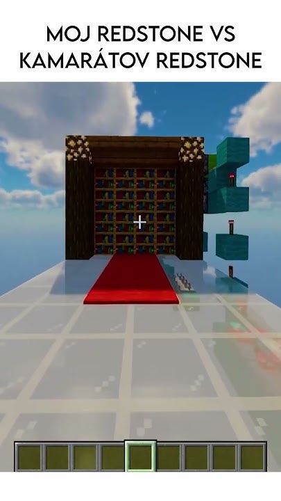 Môj Redstone VS Kamarátov redstone #minecraft - YouTube