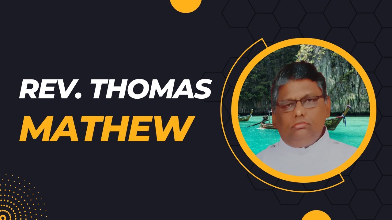 കൺവൻഷൻ പ്രസംഗകൻ Rev. Thomas Mathew (Saji Achen)| RANNI | 30.08.2022 ...