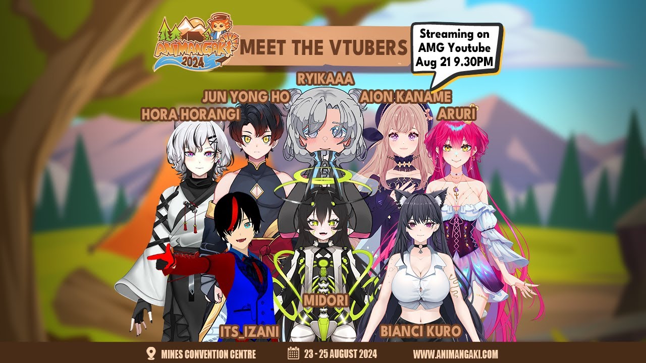 Animangaki 2024: Meet the VTubers EP10 - YouTube