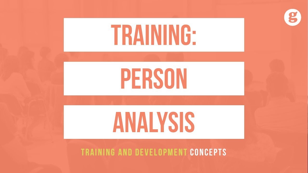 Training: Person Analysis - YouTube