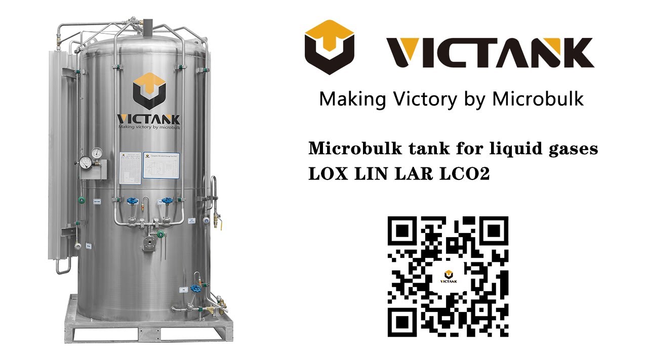 Microbulk Tank For Liquid Gases LOX LIN LAR LCO2 - YouTube