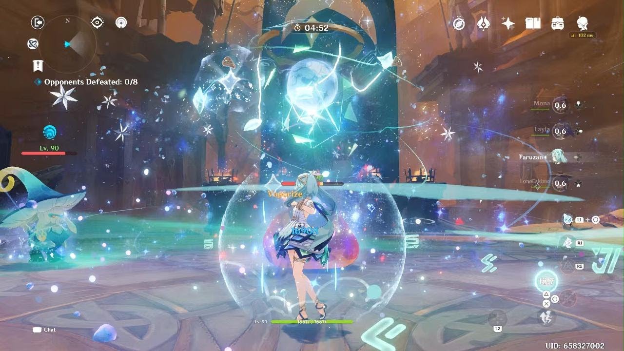 My Genshin Freeze Team - YouTube