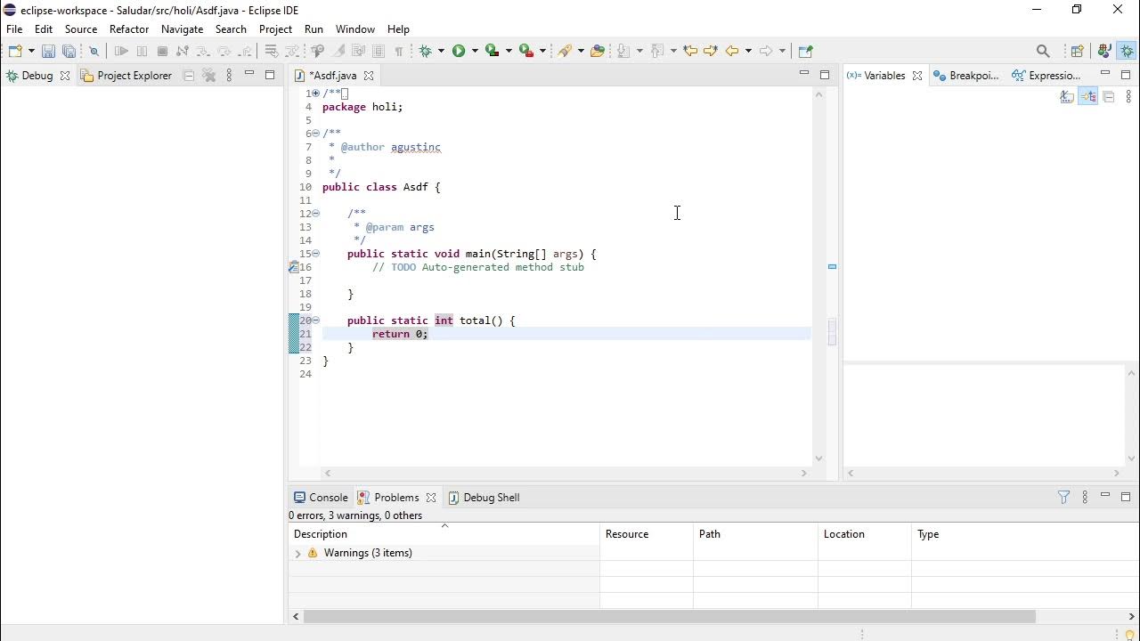 Manejo de ventanas en eclipse - YouTube